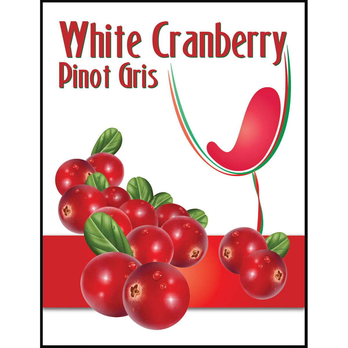 Cranberry Mist Wine Labels — HomeBrewIt.com / Quality Wine and Ale Supply
