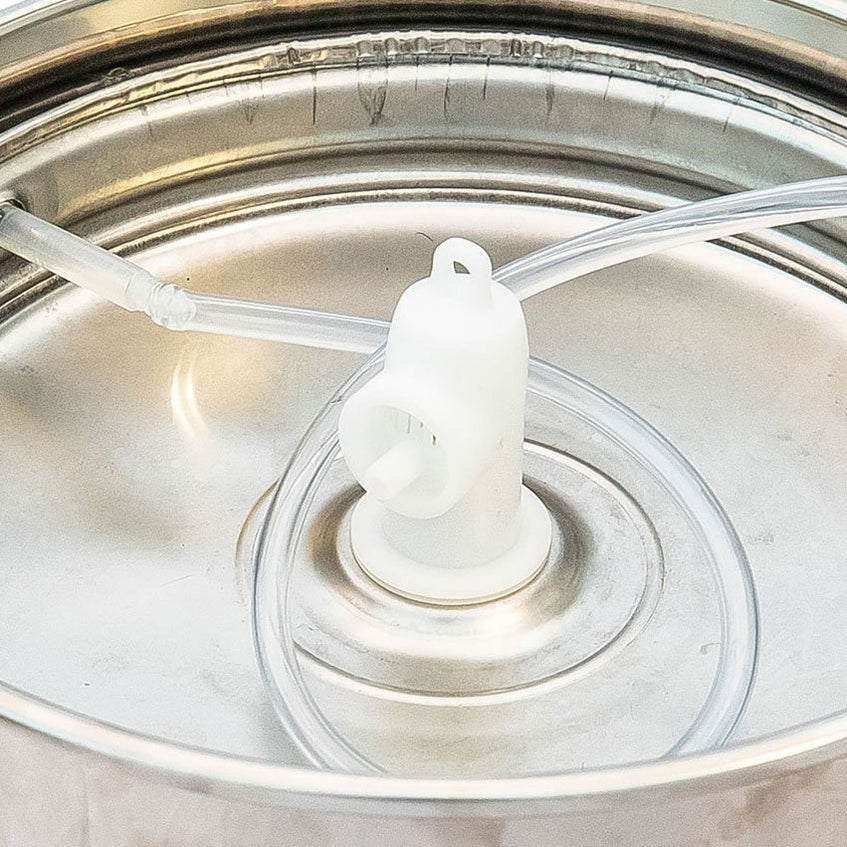 Plastic Airlock Assembly for Variable Cap Lids — HomeBrewIt.com ...