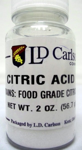 Citric Acid - 2oz Bottle — HomeBrewIt.com / Quality Wine and Ale Supply